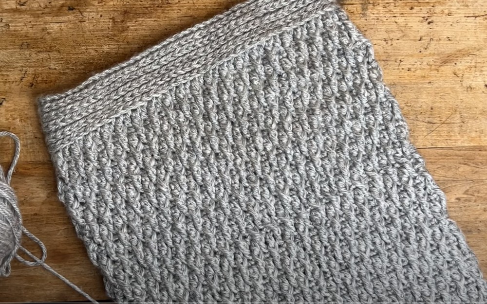 Crochet Alpine Stitch Tutorial Step By Step - Crochet Everything