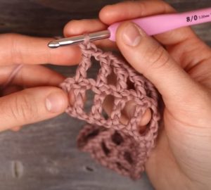 Crochet Mesh Stitch Tutorial Step By Step - Crochet Everything
