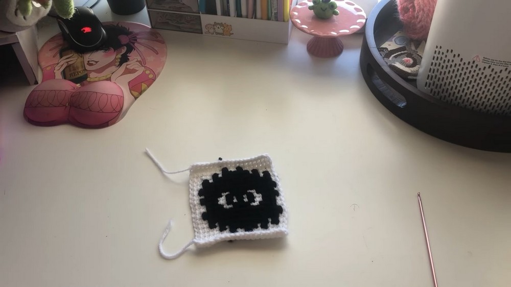 Crochet Cross Stitch Pixel Graph Tutorial Step By Step - Crochet Everything