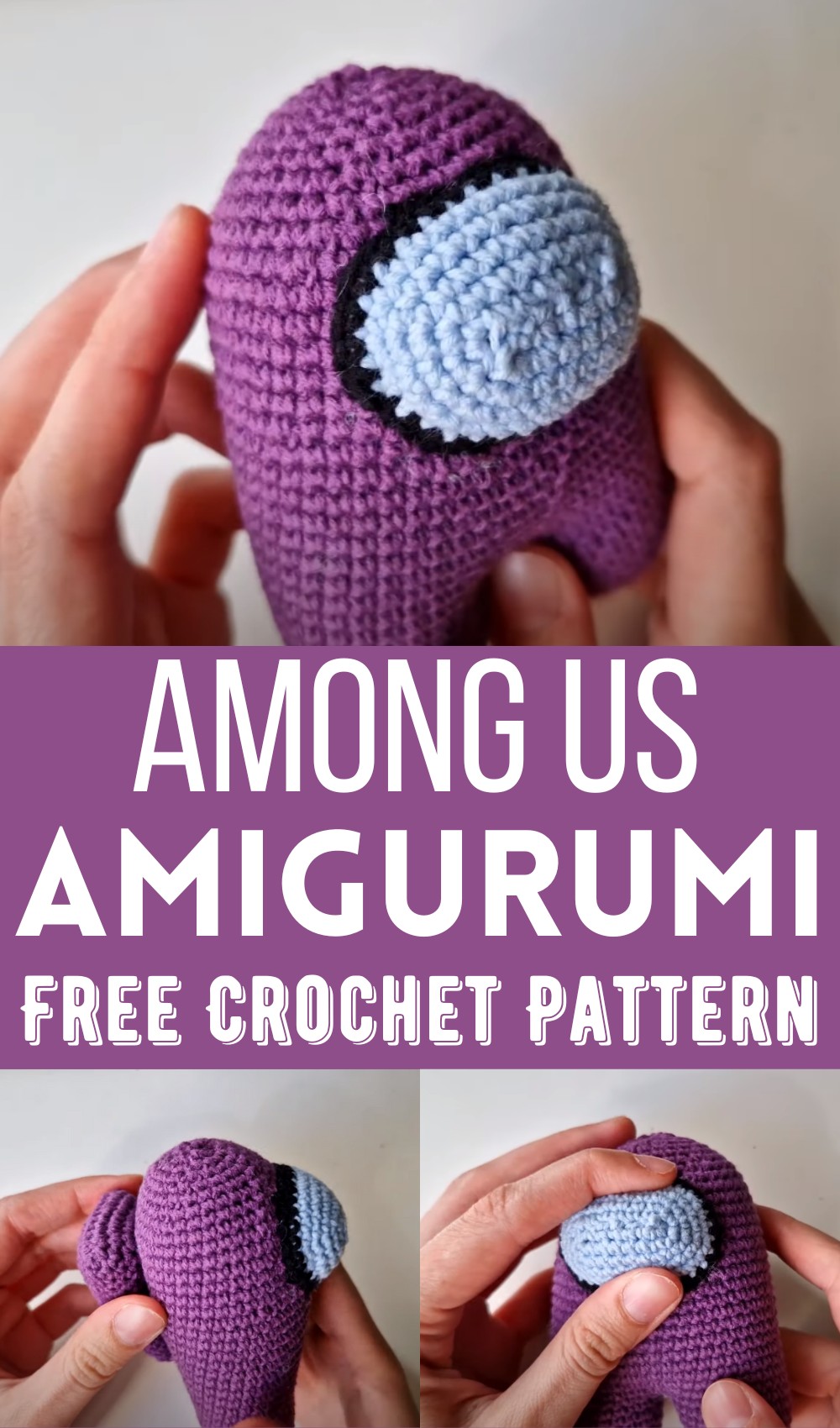 Crochet Among Us Amigurumi Tutorial For Beginners - Crochet Everything