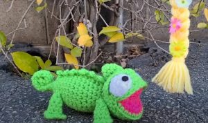 Crochet Chameleon Amigurumi Tutorial Step By Step - Crochet Everything