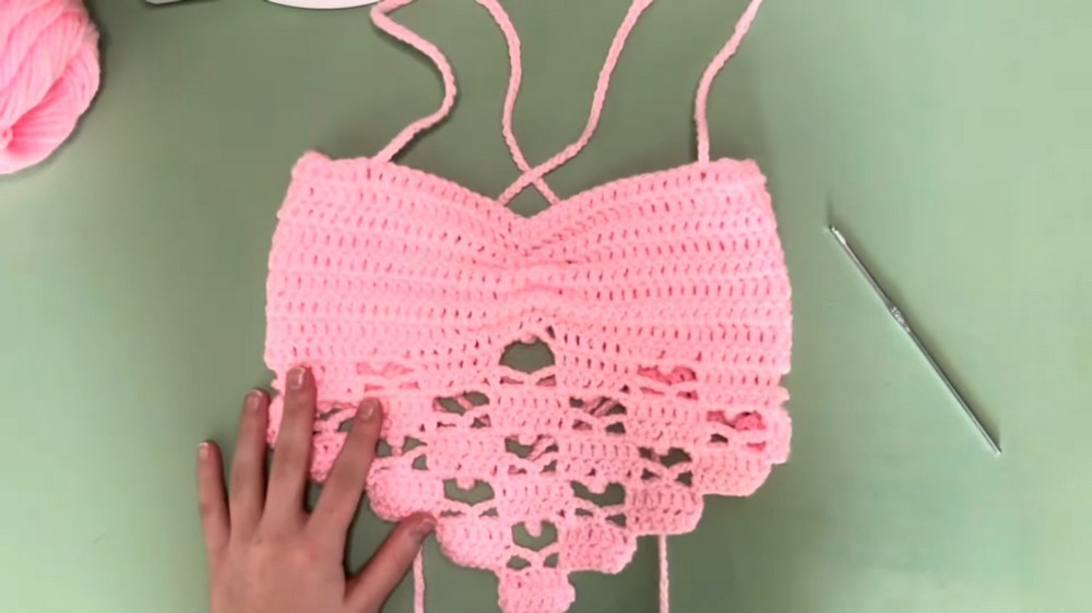 Crochet Easy Heart Top Tutorial For Valentine's Day - Crochet Everything