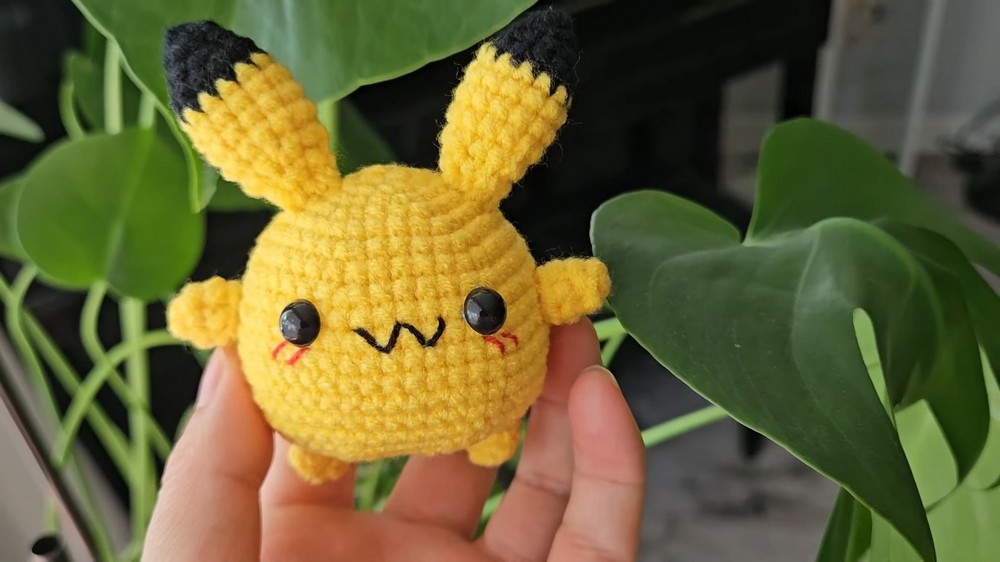 How To Crochet Easy Pikachu Pattern - Crochet Everything