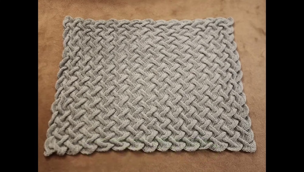 Crochet Smocked Celtic Weave Blanket Pattern For Beginners - Crochet ...