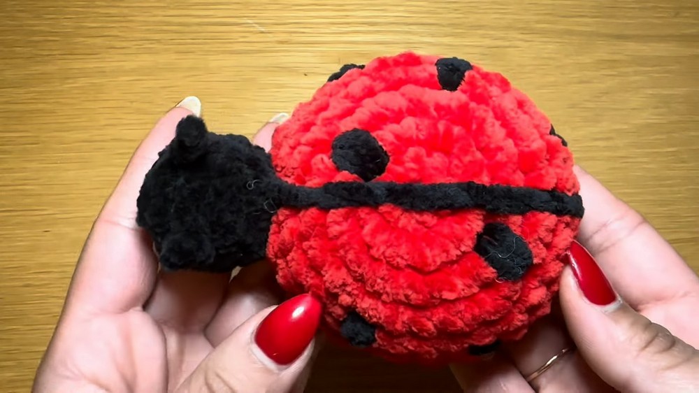 Crochet Amigurumi Ladybird Pattern Step By Step For Beginners - Crochet ...