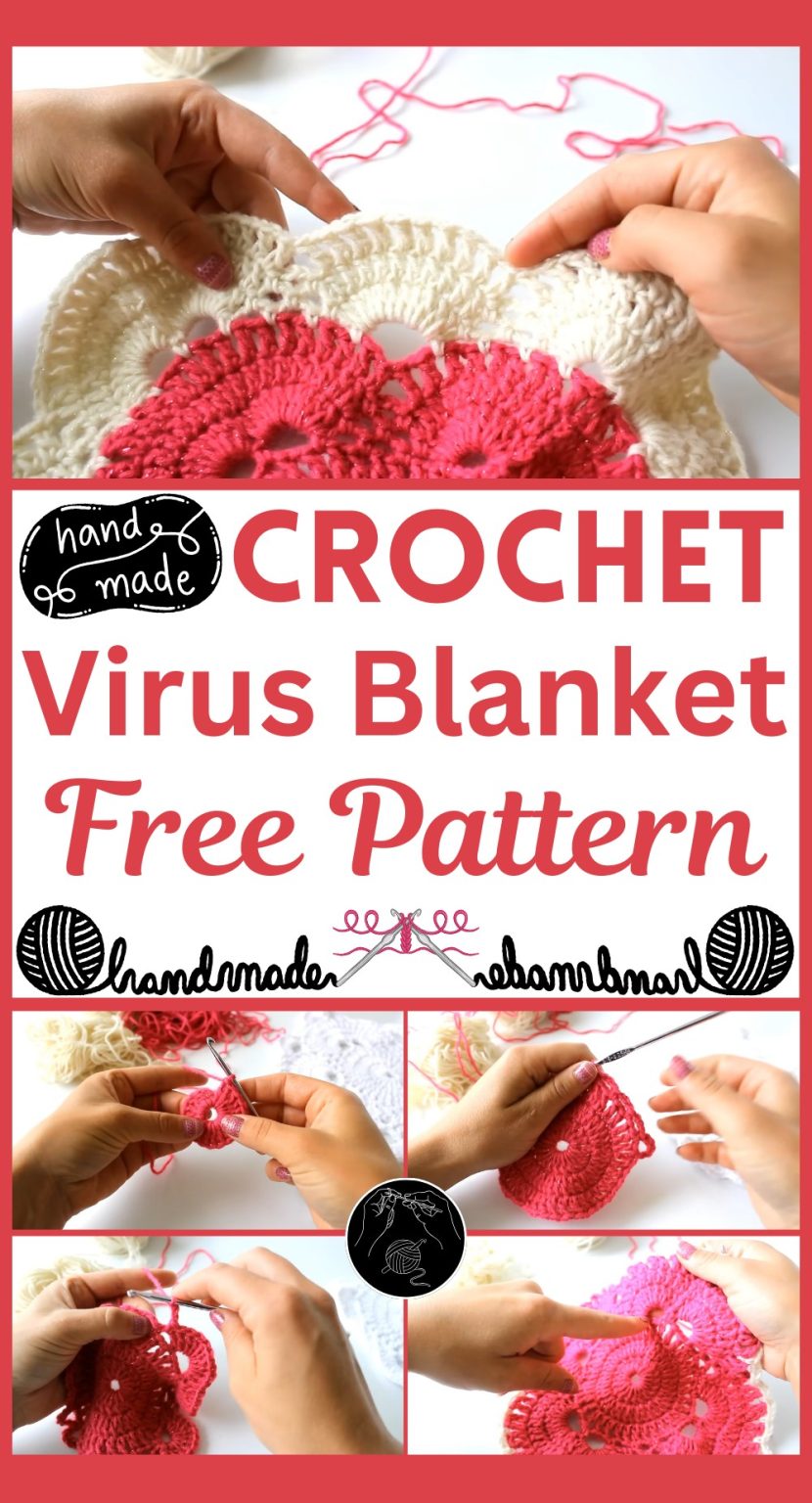 Crochet Virus Blanket Pattern For Beginners - Crochet Everything