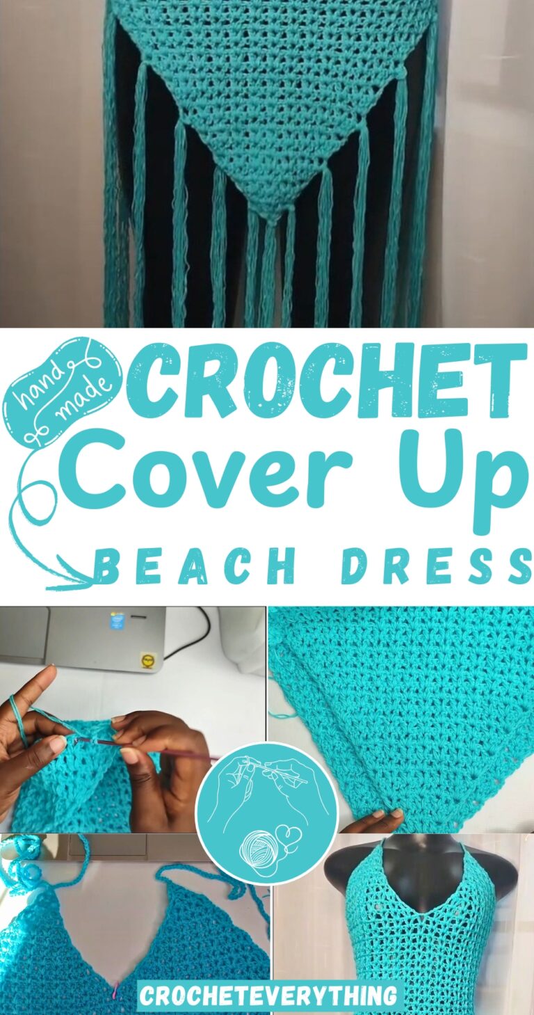 Crochet Simple Beach Cover Up Dress Pattern For Summer Wardrobe ...