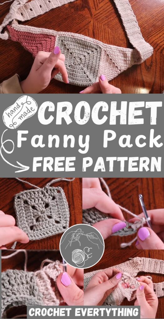 Crochet Fanny Pack Pattern For Keeping Tiny Things In Style - Crochet ...