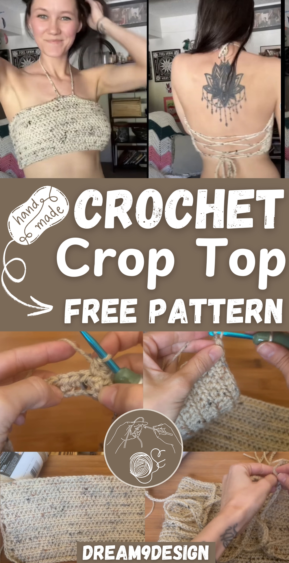 Crochet Crop Top Pattern Simple And Stylish For Every Size - Crochet Everything
