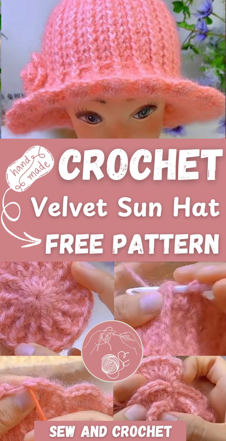 Summer Ready Crochet Velvet Sun Hat Pattern Delight For Sunny Days ...