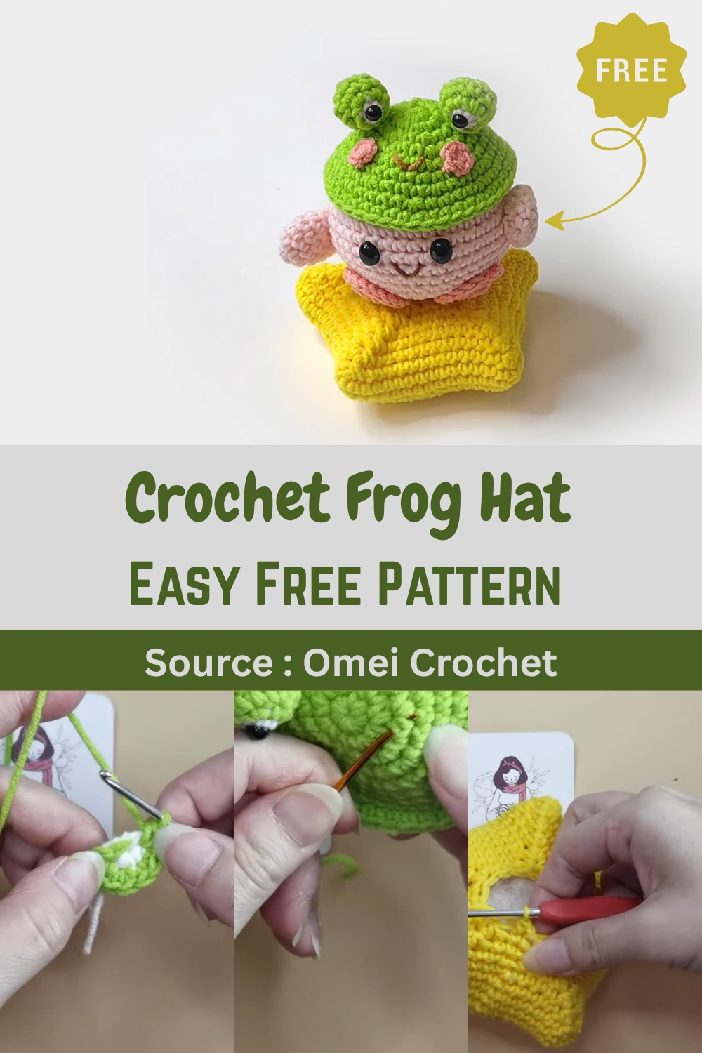 Crochet Frog Hat Pattern That’s Perfect For Kirby Fans - Crochet Everything