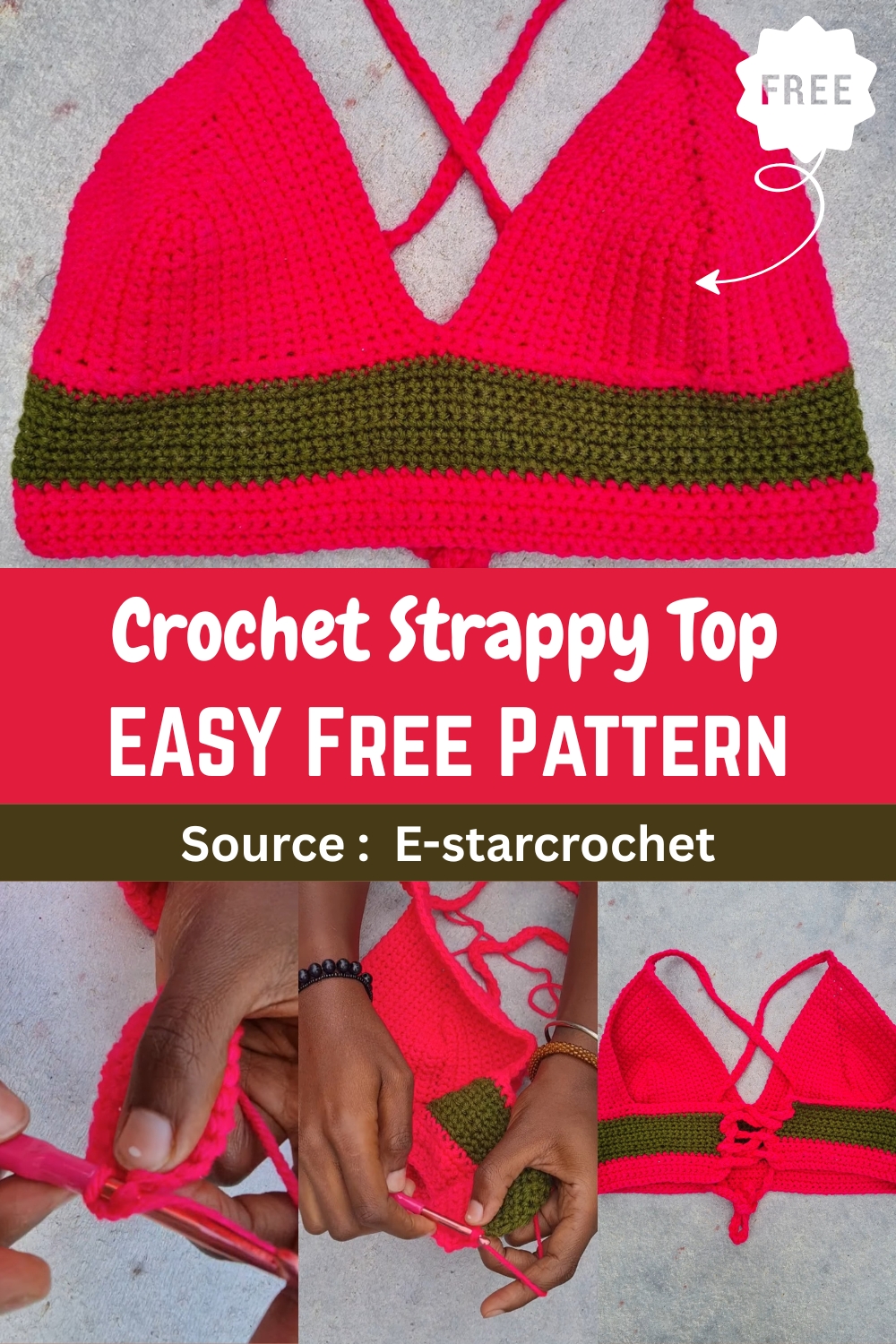 Trendy Crochet Strappy Top Pattern That Turns Heads - Crochet Everything