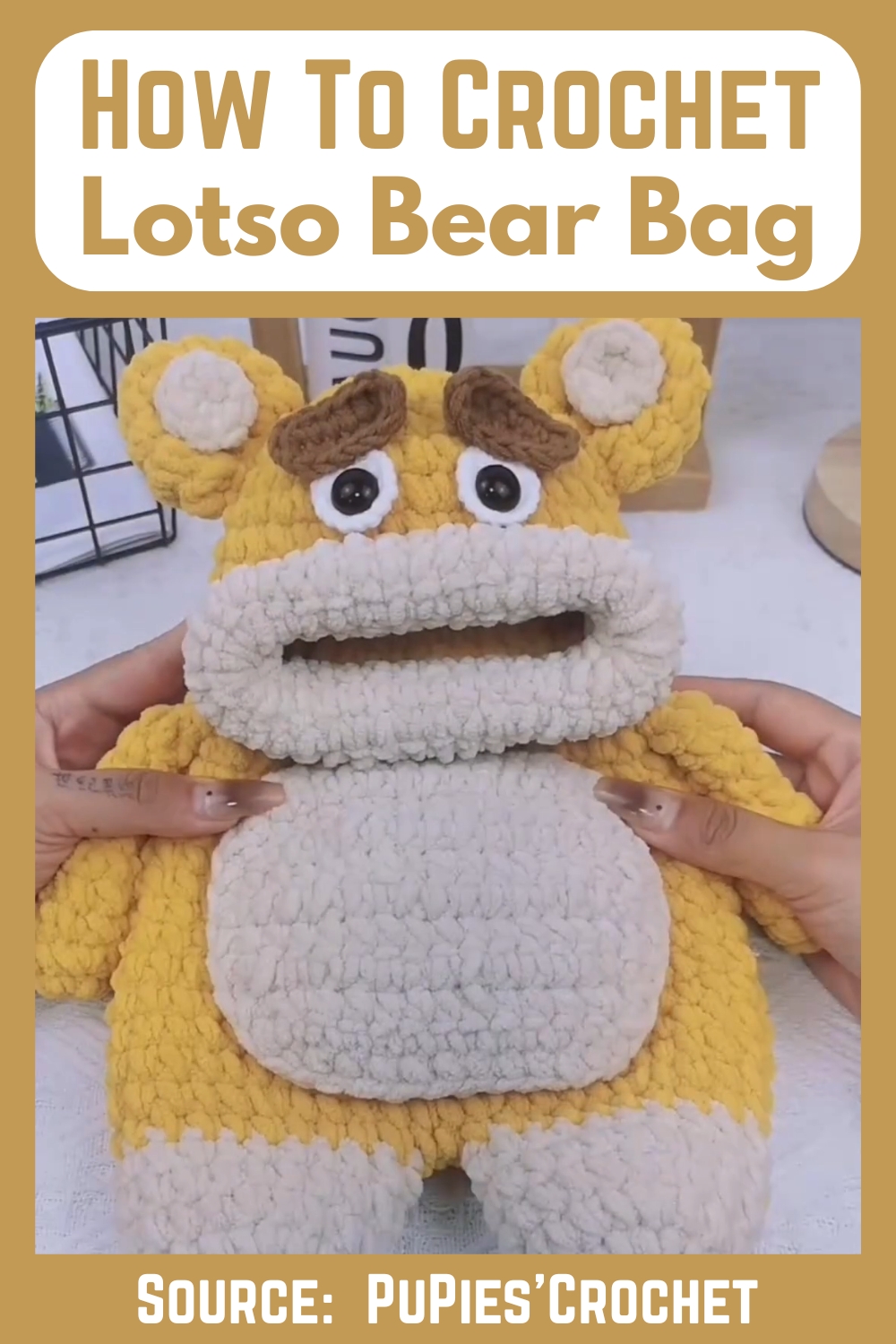 Trendy Lotso Bear Bag Crochet Pattern For Any Occasion - Crochet Everything